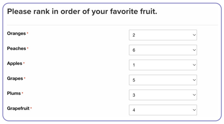 Key-Features Ranking Survey - Bioclear